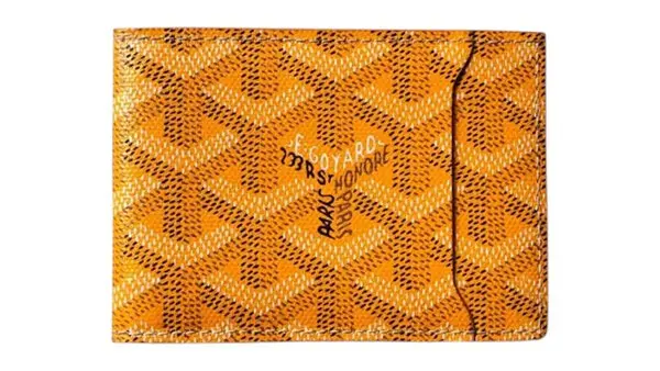 Goyard Slot Wallet Victoire Companion Ine - Yellow