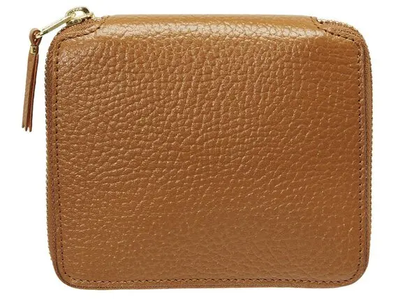 Comme Des Garçons Sa2100mi Colour Inside Wallet /orange - Brown