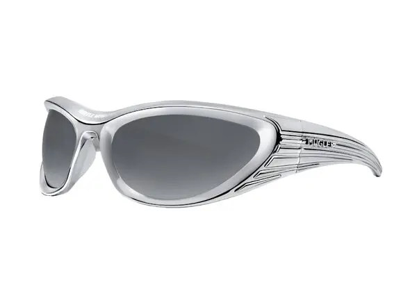 GENTLE MONSTER X Mugler Spiral Sunglasses - Chrome Silver/gray (02 Cs1)