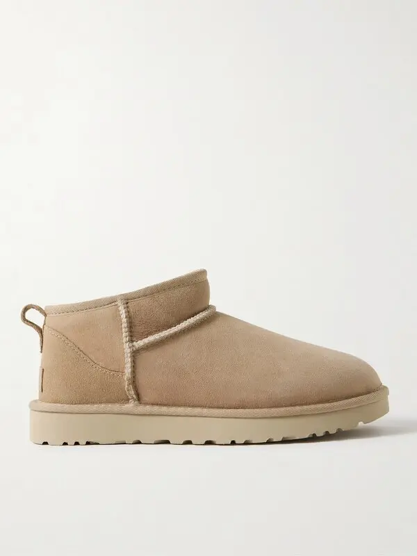 UGG Classic Ultra Mini Shearling Boots - Neutrals