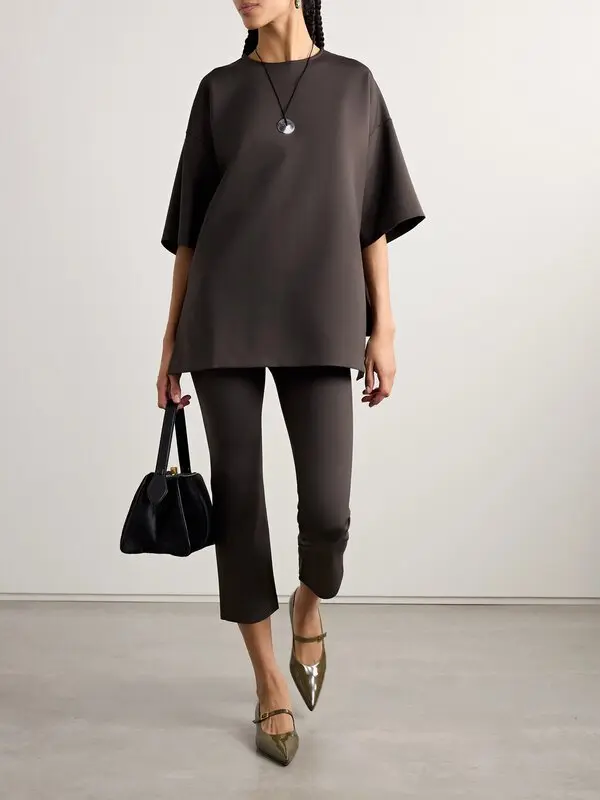 FFORME Stretch-ponte T-shirt