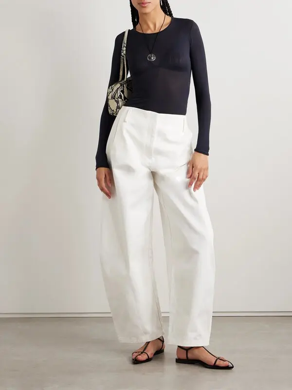 FFORME Ames Stretch-silk T-shirt