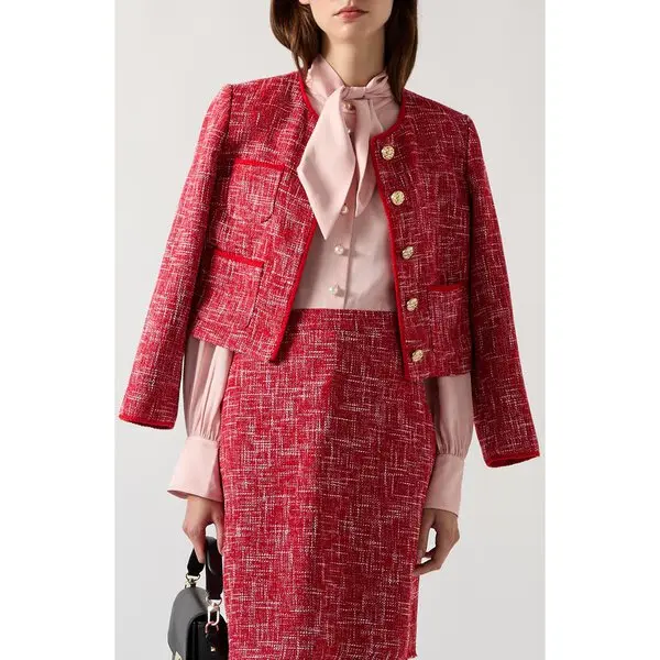 LK BENNETT Alexa Tweed Jacket