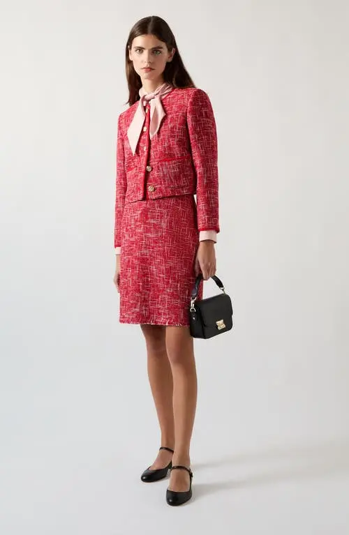 LK BENNETT Alexa Tweed Jacket