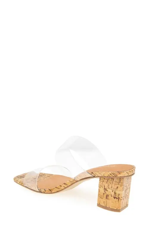 Andre Assous Drew Raffia Sandals - Clear