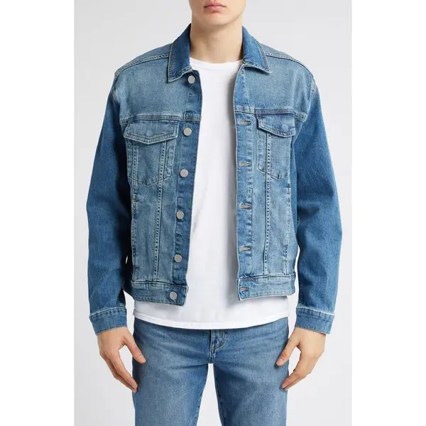 DL1961 Vaughn Denim Trucker Jacket - Lakewood