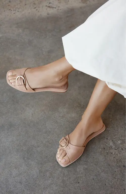 FRANKIE4 Tate Leather Sandals - Camel