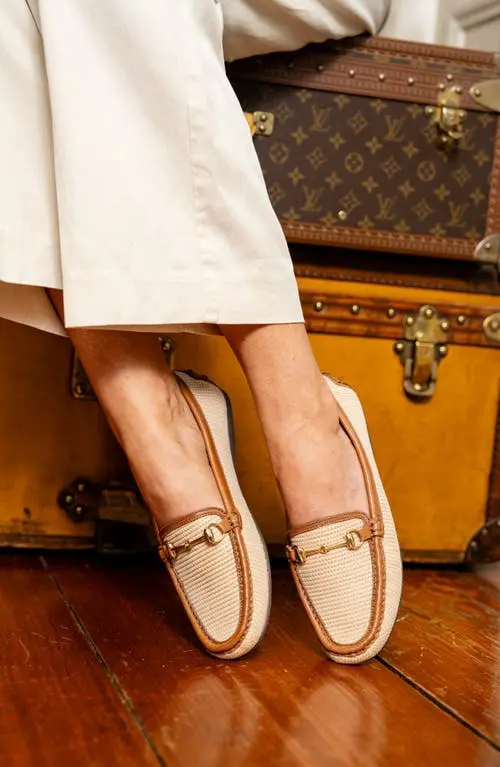 PATRICIA GREEN Finn Raffia Loafer