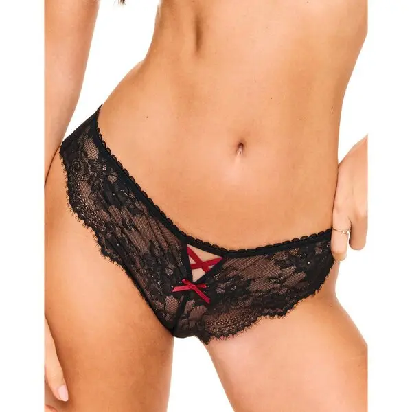 ADORE ME Milena Cheeky Panties - Black
