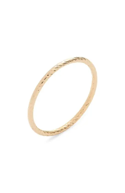 NASHELLE Sparkler Stackable Ring - Gold Fill