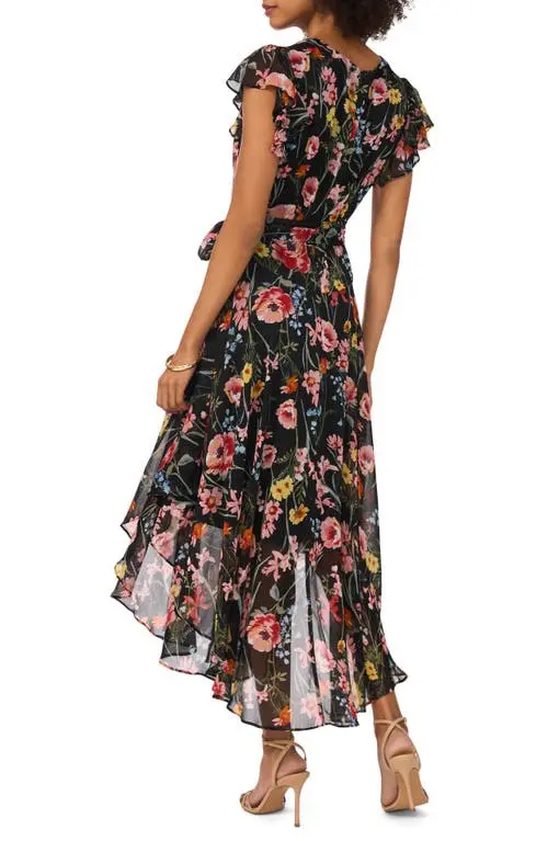 princess polly baby blue dress Short Sleeve V Neck Maxi Dress Black V Neck Tucked Short main image 0