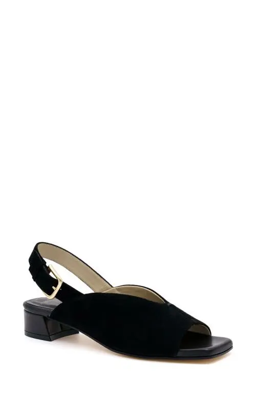 AMALFI BY RANGONI Balista Slingback Sandal - Black Cashmere