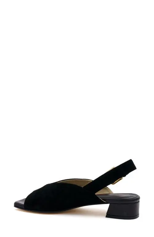 AMALFI BY RANGONI Balista Slingback Sandal - Black Cashmere