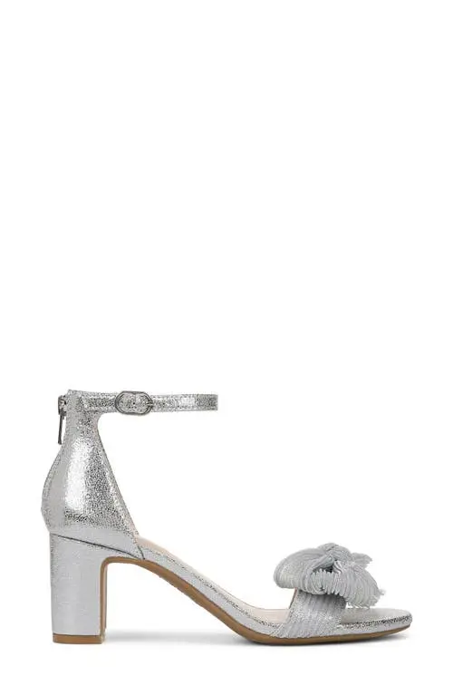 LIFESTRIDE Florence Ankle Strap Sandal - Silver