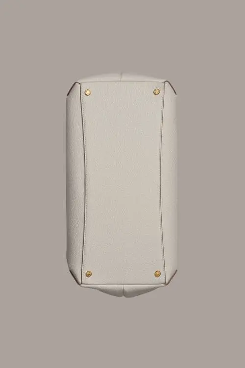 Donna Karan New York Glenwood Leather Shoulder Bag - Sand