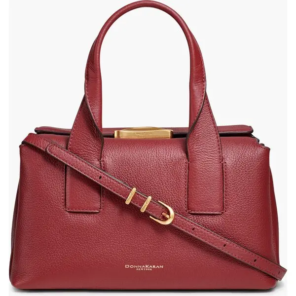 Donna Karan New York Amagansett Satchel - Garnet