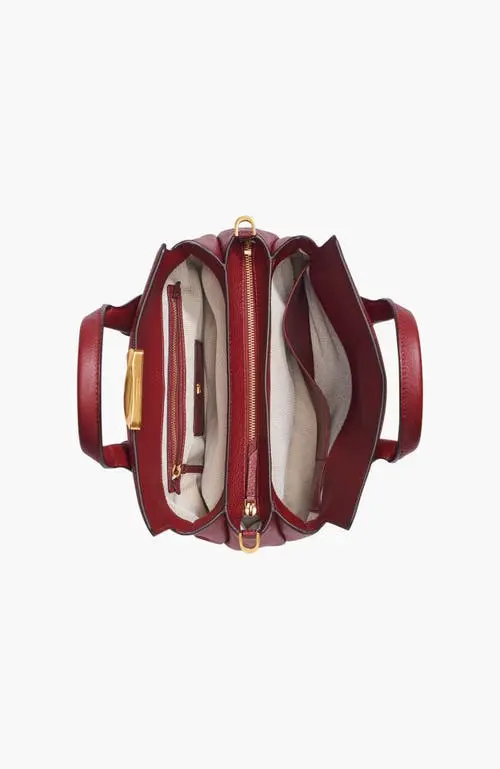 Donna Karan New York Amagansett Satchel - Garnet