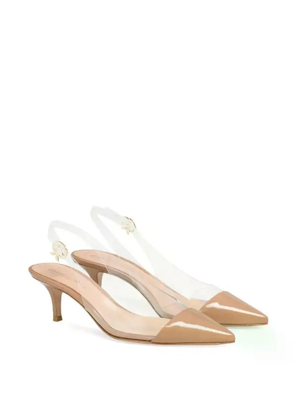 GIANVITO ROSSI 55mm Plexi Pumps