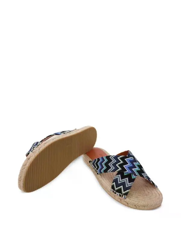 Missoni Naxos Slides - Blue