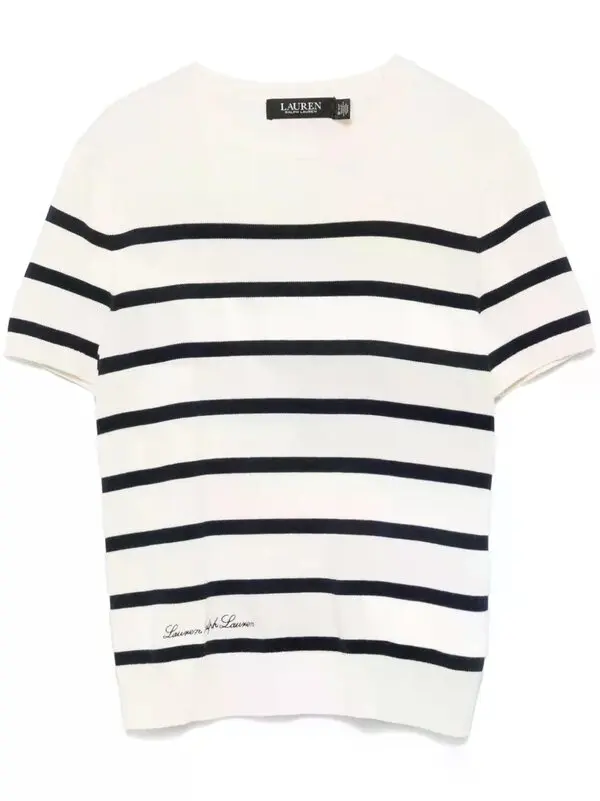 Ralph Lauren Striped T-shirt - Neutrals