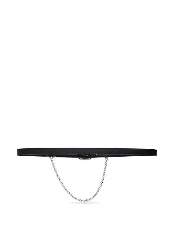 Amiri Chain-detail Leather Belt