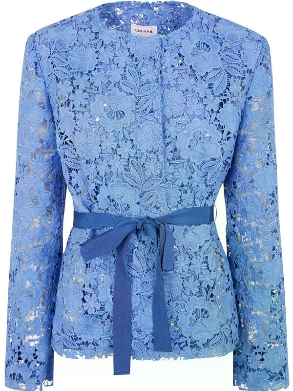 P.a.r.o.s.h Guipure Lace Jacket