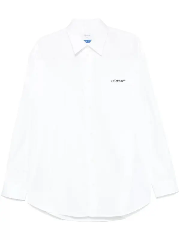 Off-White Logo-embroidered Shirt