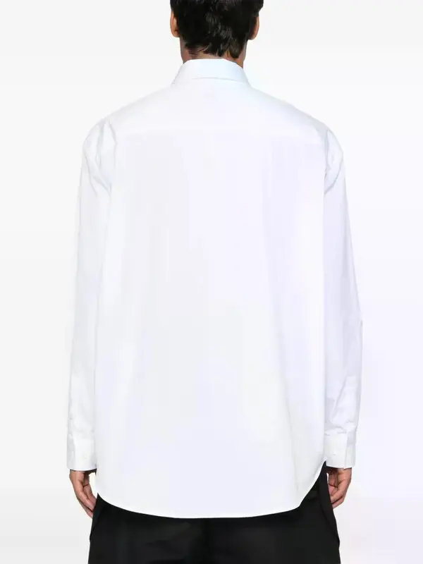 Off-White Logo-embroidered Shirt