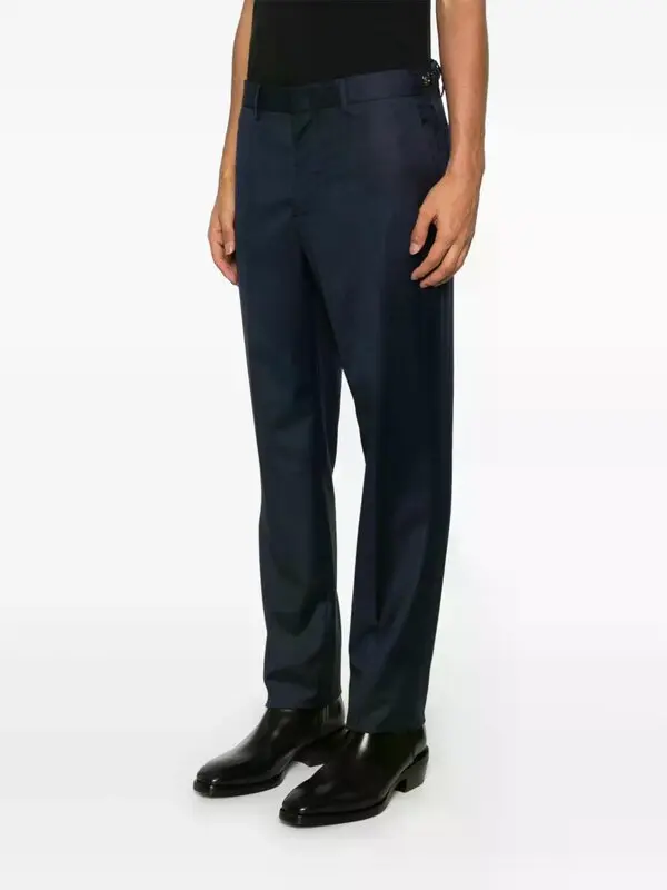 Versace Wool Formal Trousers