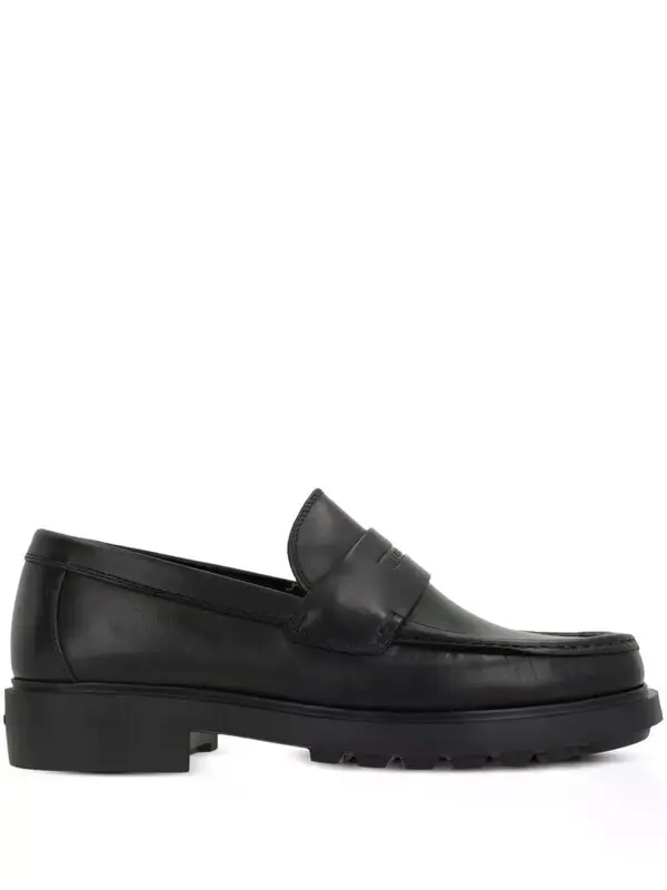 FERRAGAMO Leather Loafers