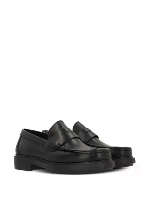 FERRAGAMO Leather Loafers