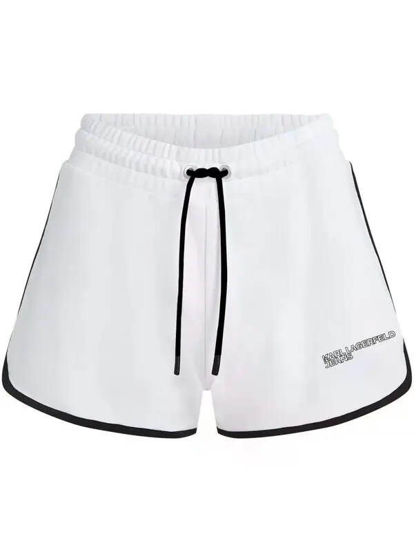 Karl Lagerfeld Track Shorts - White