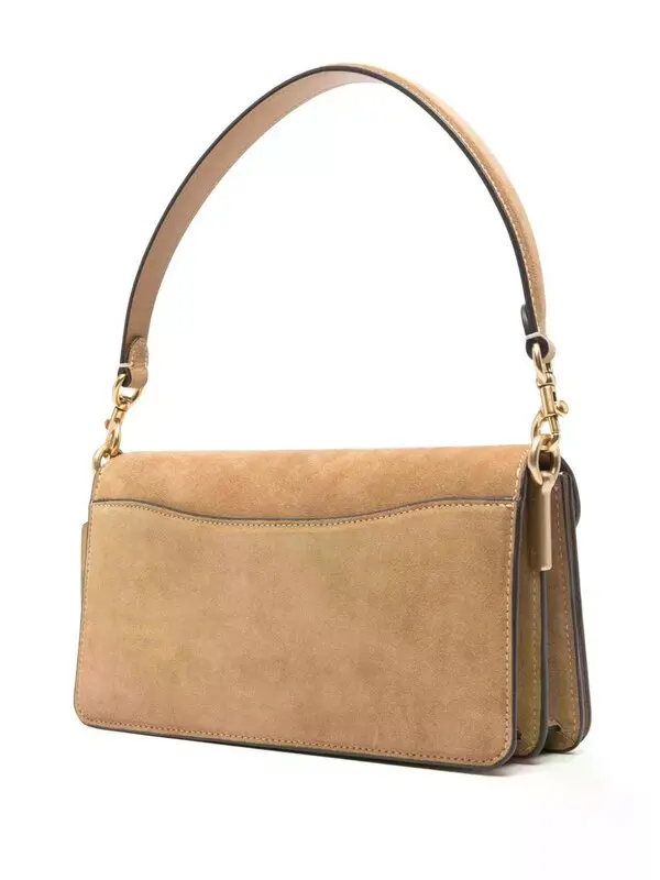 バッグ Coach Suede Shoulder Bag Coach Suede Shoulder Bag - Neutrals | Editorialist