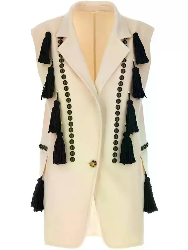 Max Mara Arco Waistcoat - Neutrals