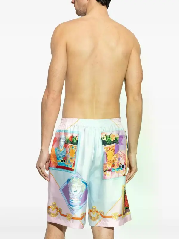 Versace Silk Shorts