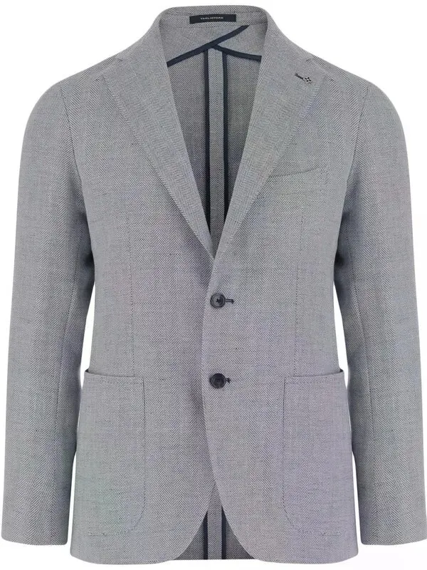 Tagliatore Single-breasted Blazer - Grey
