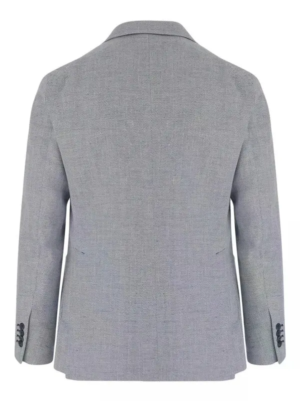Tagliatore Single-breasted Blazer - Grey