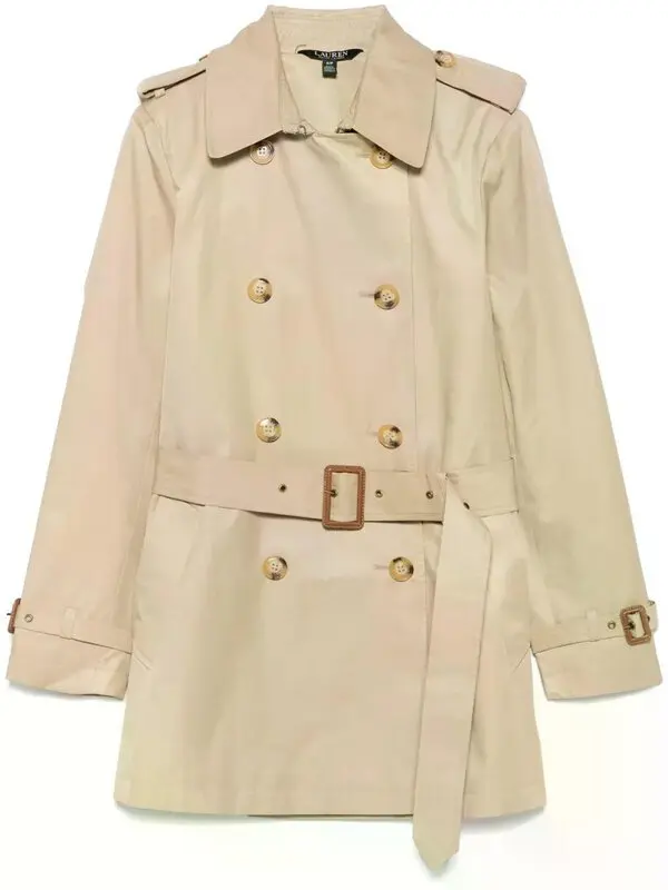 Ralph Lauren Double-breasted Trench Coat - Neutrals