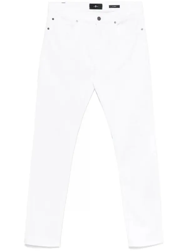7 For All Mankind The Slimmy Jeans - White