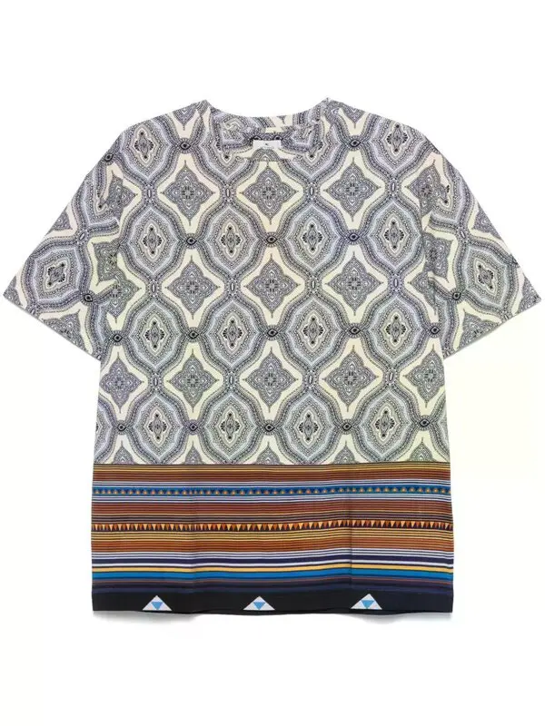Etro Abstract-pattern T-shirt