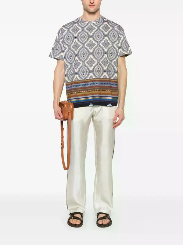 Etro Abstract-pattern T-shirt