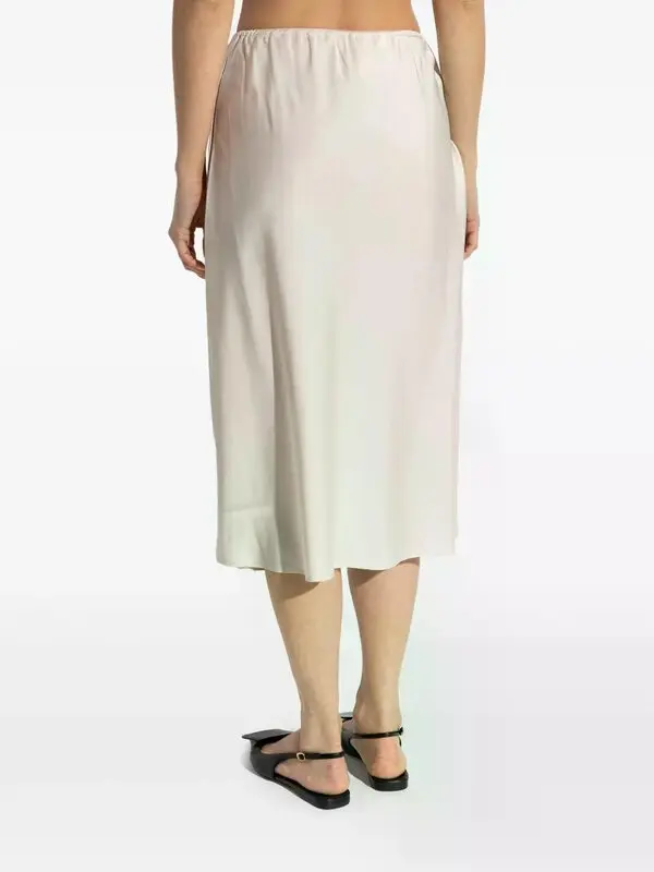 LISA YANG Silk Skirt - Neutrals