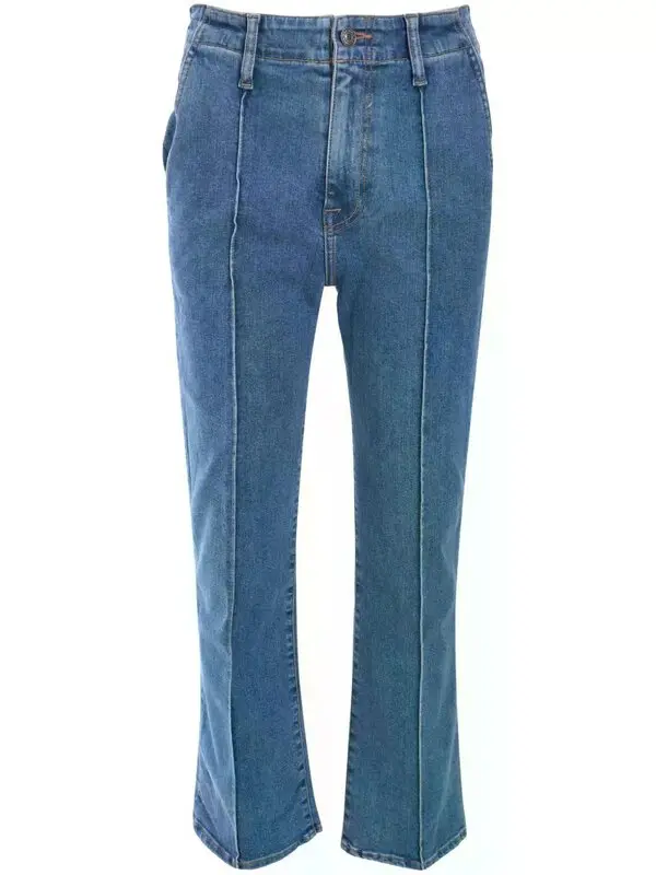 Simkhai Ansel Flare Leg Jeans - Blue