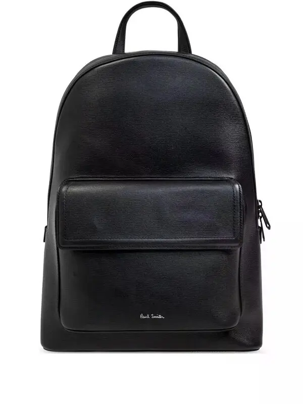 Paul Smith Logo-stamp Backpack - Black