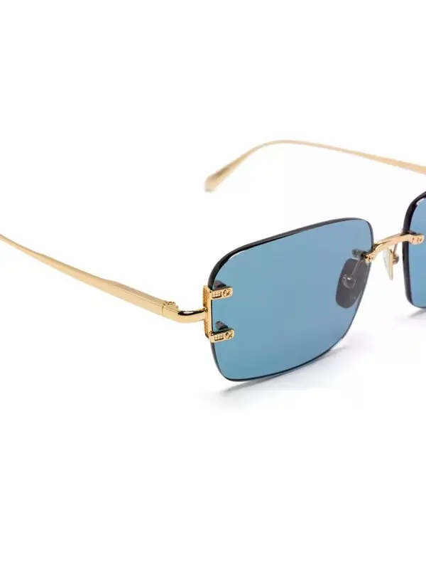 Linda Farrow Sasha Sunglasses - Gold