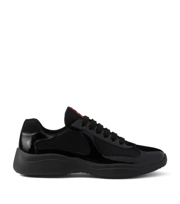 Prada America's Cup Sneakers - Black