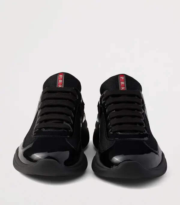 Prada America's Cup Sneakers - Black