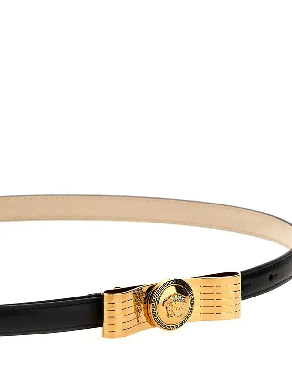 Versace Ribbon Leather Belt