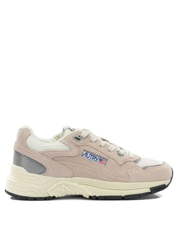AUTRY Leather Sneakers - Pink