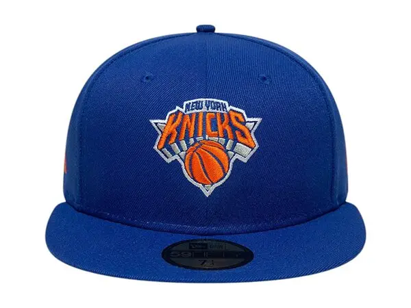 OVO Nba New York Knicks New Era 59fifty Fitted Hat - Blue